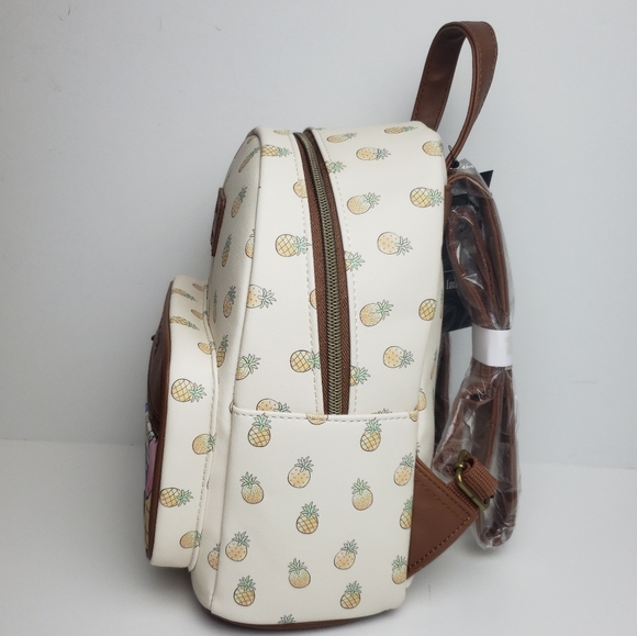 Loungefly | Bags | Loungefly Disney Stitch Pineapple Mini Backpack ...
